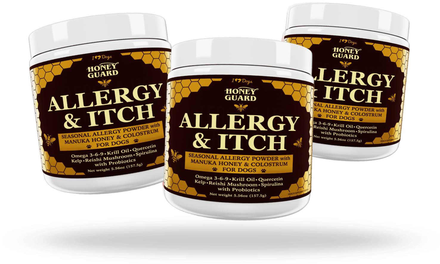 iHeartDogs Honey Guard Allergy & Itch Powder